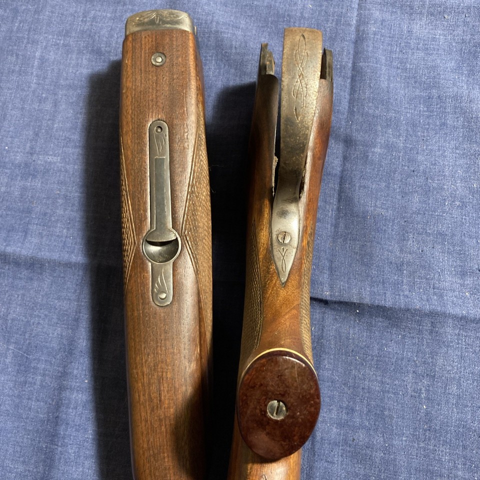 Baikal IJ 27E 12 bore o & u Shotgun Stock & Forend, Poss Lampstand ...