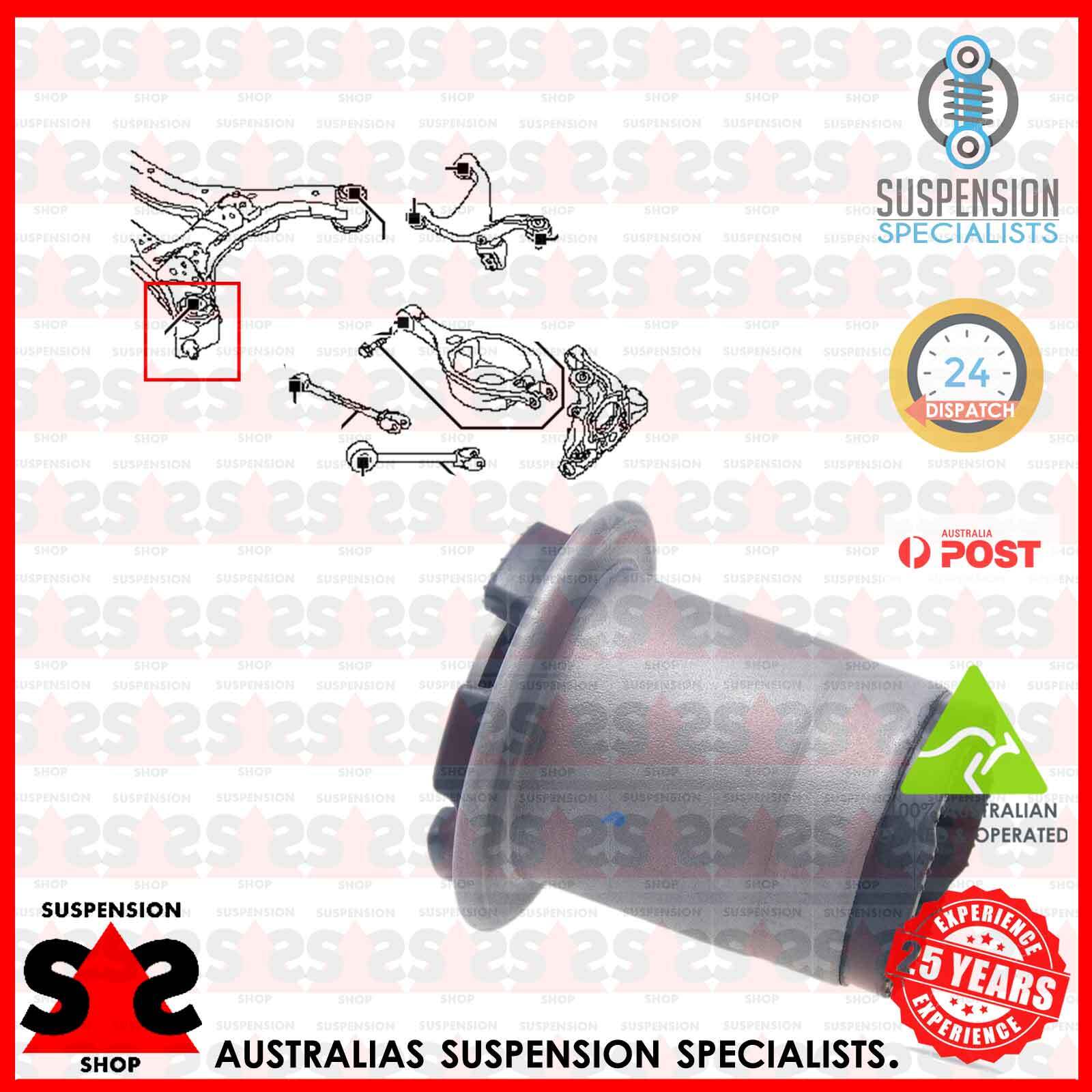 Front Bushing, Axle Beam Suit NISSAN 350Z 3.5 350Z Roadster (Z33) | eBay