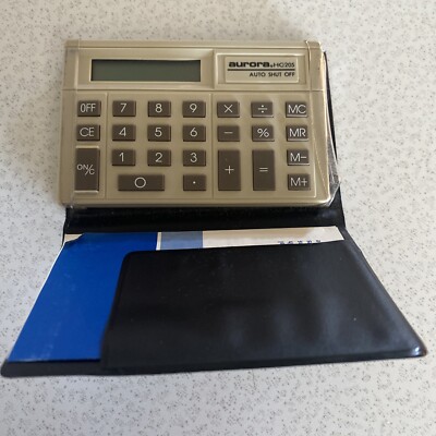 Aurora HC-205 Mini Calculator | eBay