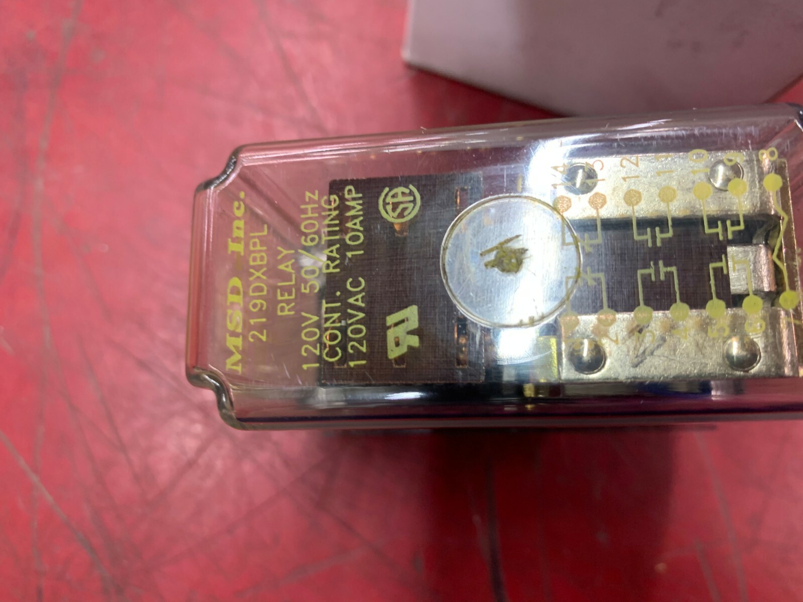 NEW IN BOX MSD INC. 120VAC RELAY 219DXBPL | eBay