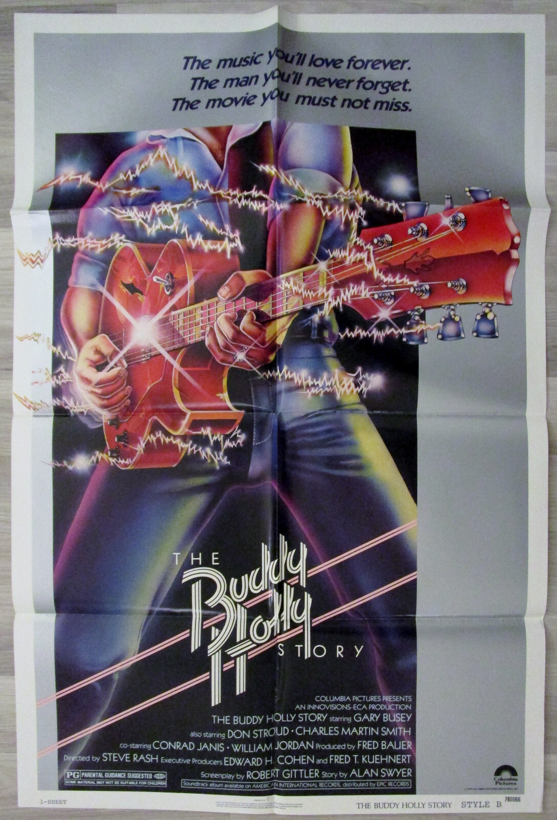 The Buddy Holly Story Poster