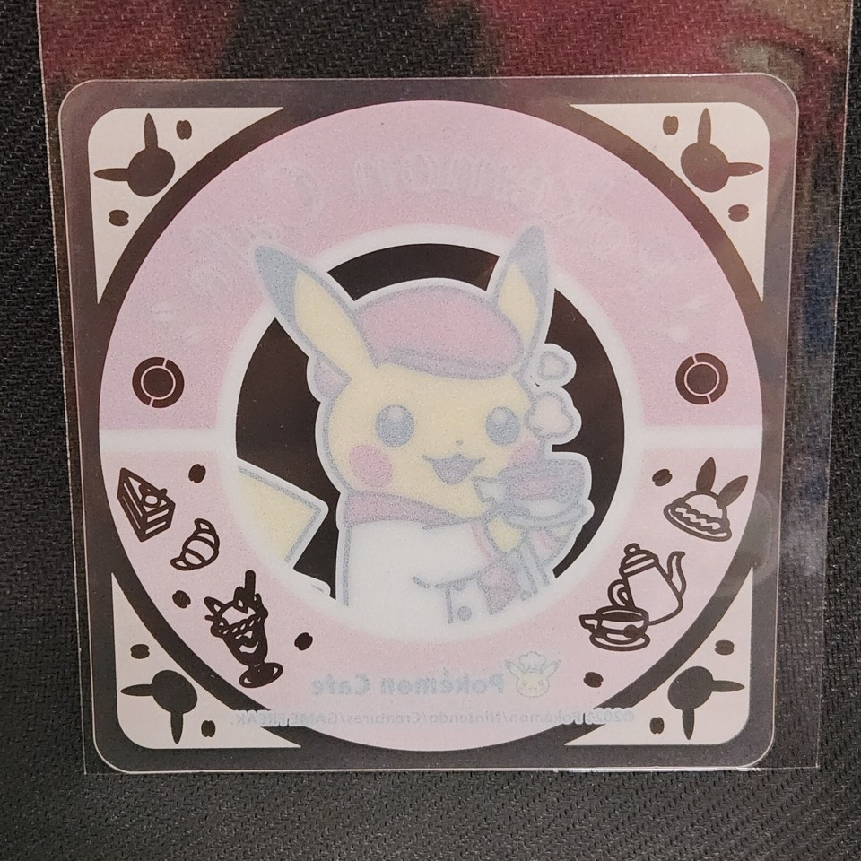 2021 Pokemon Center Pokemon Cafe Pikachu Coaster Exclusive | eBay