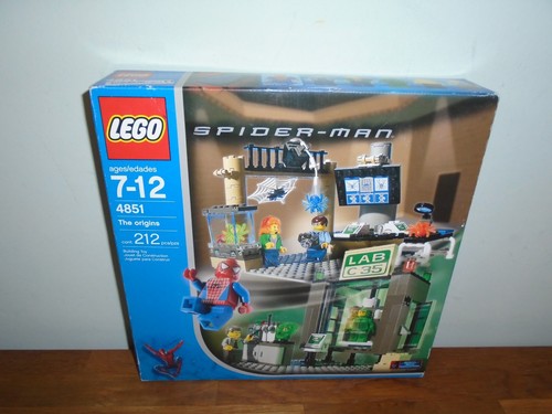 LEGO Spider-Man: Spider-Man and Green Goblin - The origins (4851) for ...