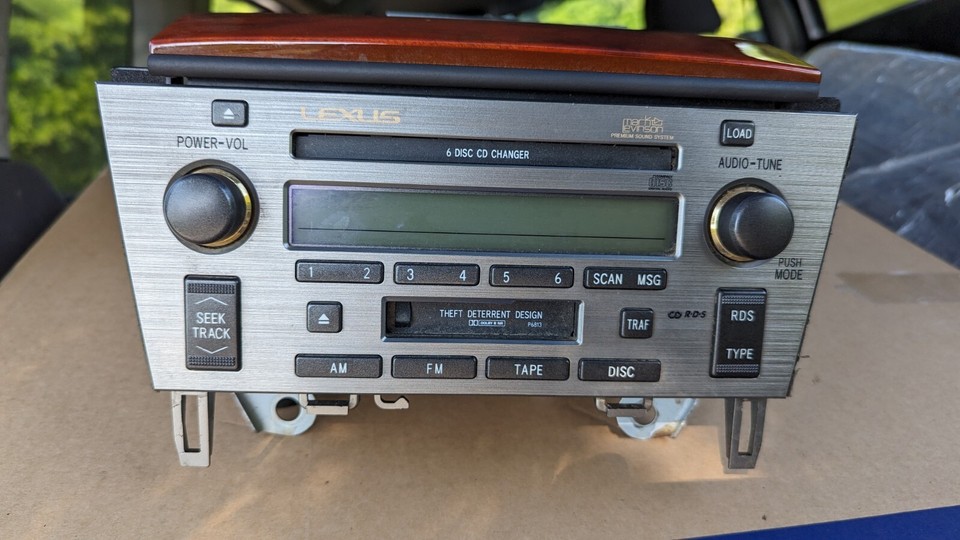02-10 Lexus SC430 Center Dashboard Radio Audio Receiver Pioneer w Cover ...