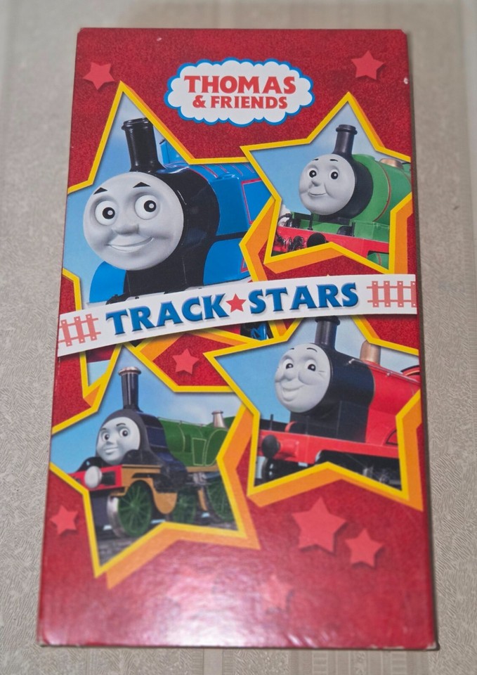 Thomas & Friends TRACK STARS VHS 2006 Thomas Percy Emily James Train ...