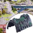 Train Railway Accessories Simulated Cave Plastic-Rockery Model Railroad ...