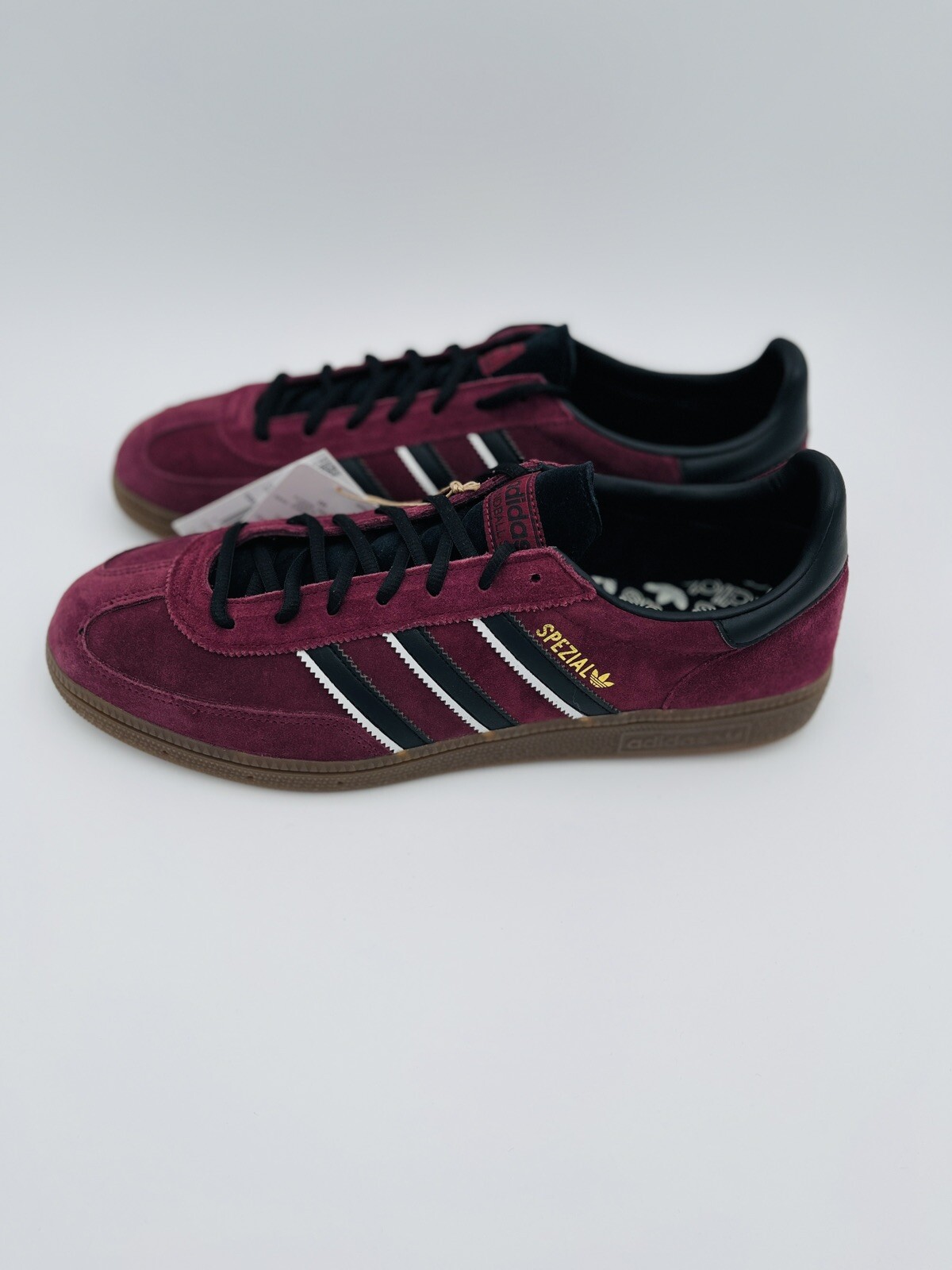 Adidas Handball Spezial Low Mens Casual Shoes Red Black White IG6184 ...