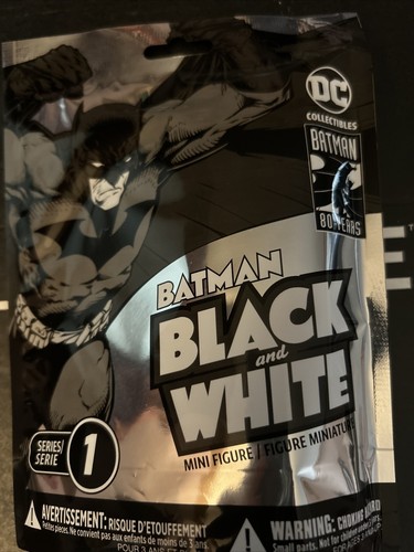 DC Comics Batman Black & White Mini Figure Blind Bag Series 1 Sealed ...