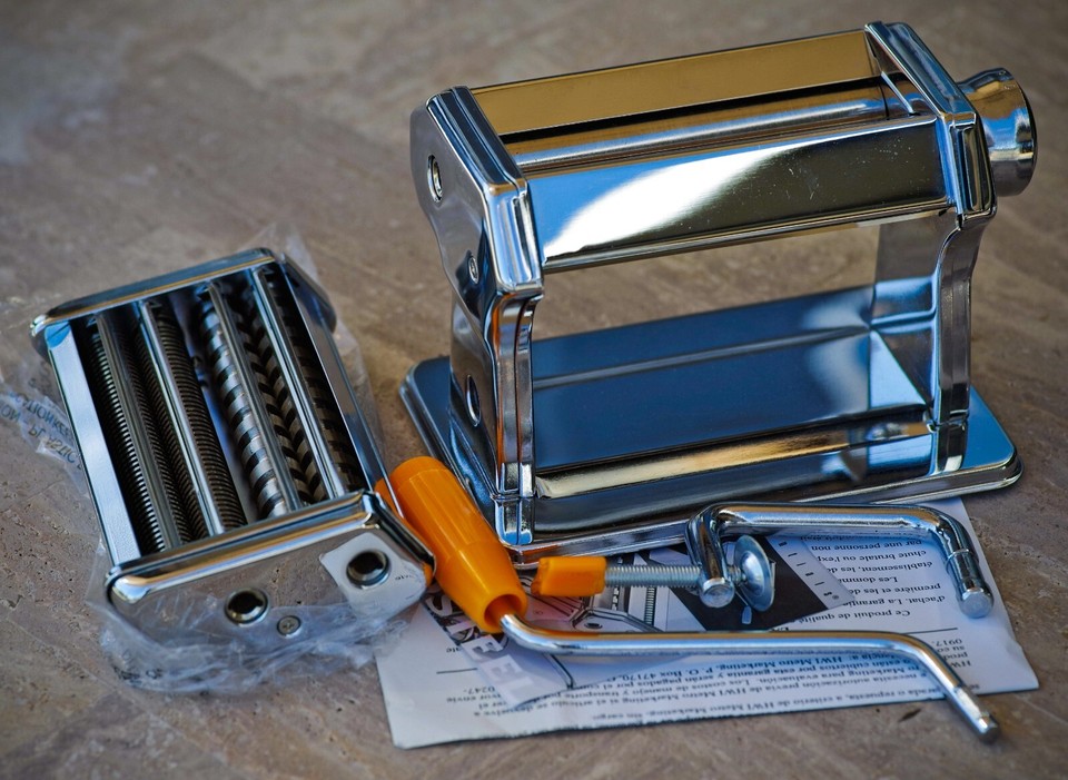 Marcato ARCOSTEEL Pasta Maker Machine Excellent Condition! | eBay