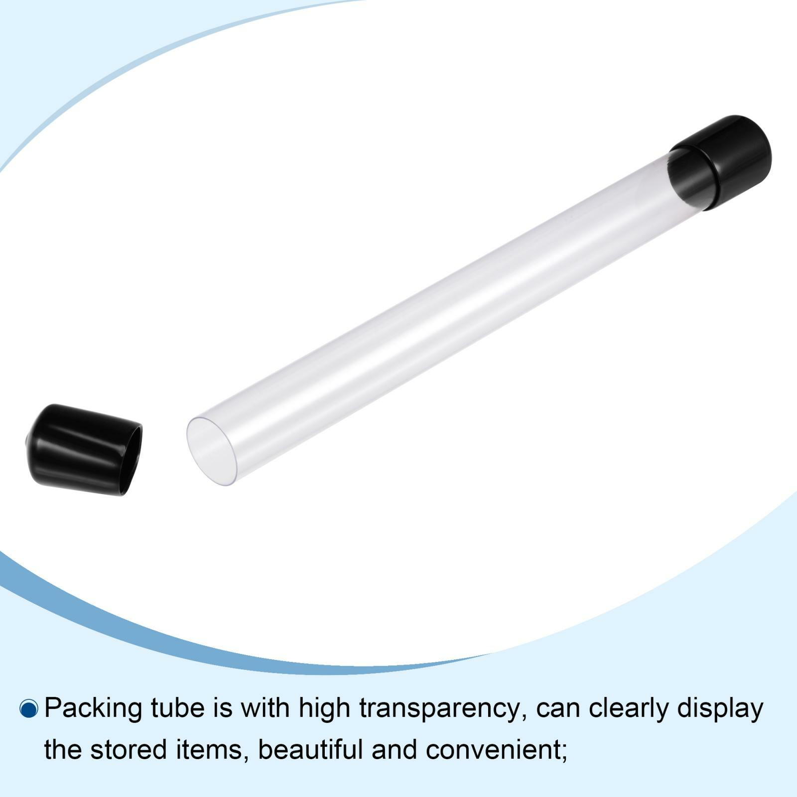 Clear Storage Tube 0.8" x 9"(20mm x 230mm) for Bead Container with ...