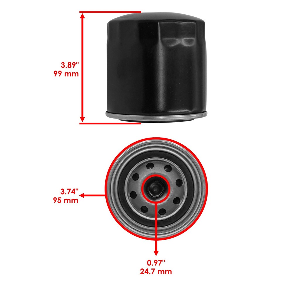 Transmission Oil Filter for John Deere 717 777 797 7H17 7H19 Max-Frame ...