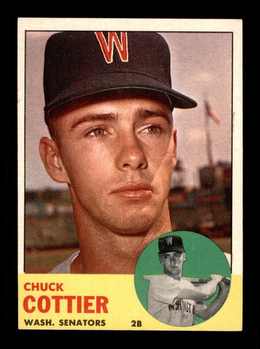1963 Topps - #219 Chuck Cottier - Series 3 | eBay