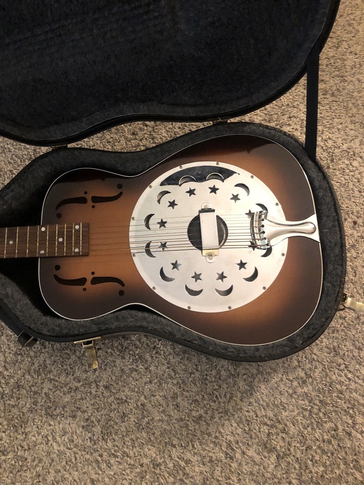 Dobro Resonator Guitar With Case | eBay