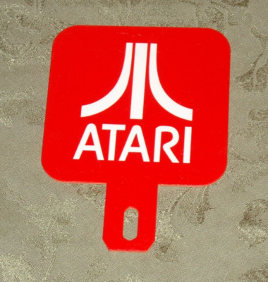 Very Rare ATARI Porcelain License Plate Topper Sign, Tractor, Farm, Video Games | eBay