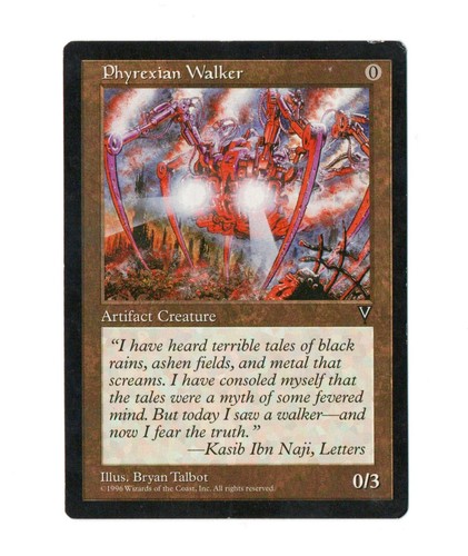 Phyrexian Walker - Visions - Artifact Common Magic the Gathering MTG ...