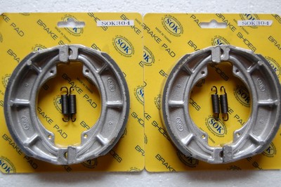 FRONT&REAR BRAKE SHOES+Springs fit SUZUKI PE 175 Enduro 1978-1979 PE175 ...