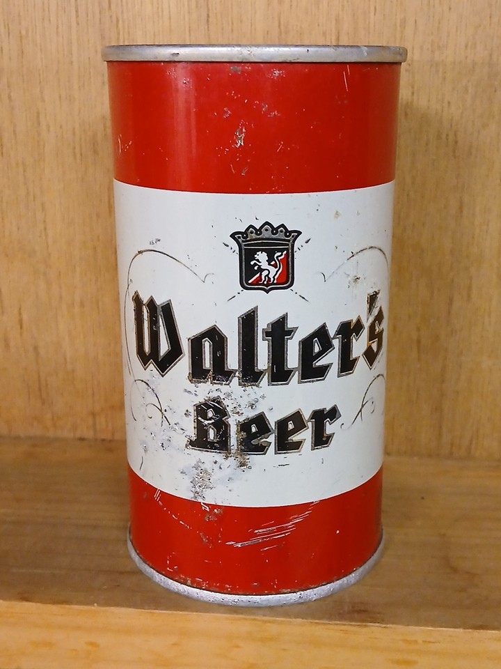 Walters Beer beaded Zip Top can Eau Claire WI | eBay