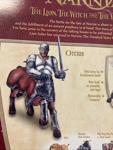 Narnia Oreius Centaur Figure Lion Witch & Wardrobe Hasbro 2005 | eBay