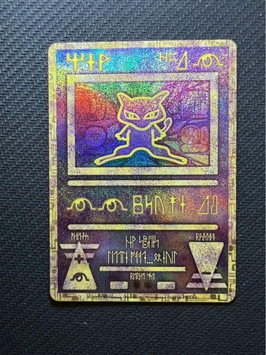 Ancient Mew Reprint 2019 Edition Movie Mewtwo'S Strikes Back Evolution ...