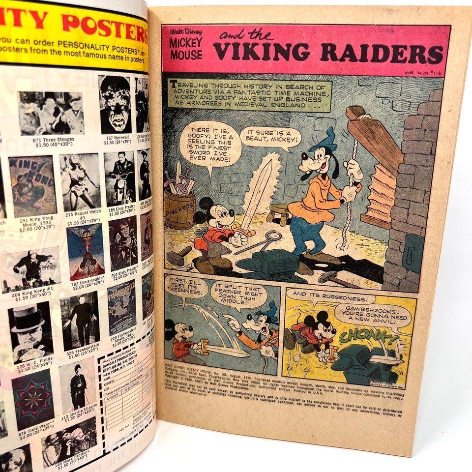 Whitman Walt Disney Mickey Mouse Mickey and his Super-Sword | eBay