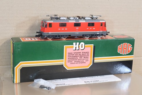 HAG 166 DC SBB CFF CLASS Re 4/4 E-LOK ELECTRIC LOCOMOTIVE 11396 MINT ...