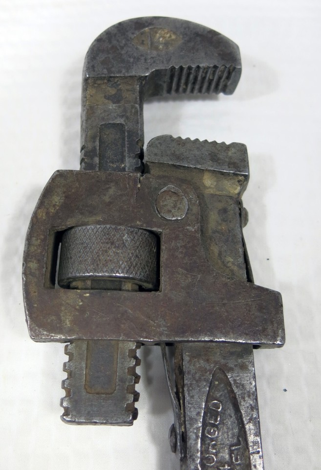 Vintage Pipe Wrench Heavy Duty 14" | eBay