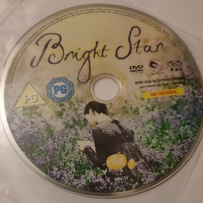Bright Star (2009) DVD Abbie Cornish Ben Whishaw Movie Film CD Disc ...