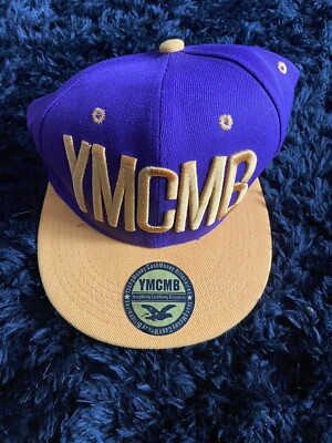 YMCMB baseball cap hat adult adjustable purple orange bnwot | eBay UK