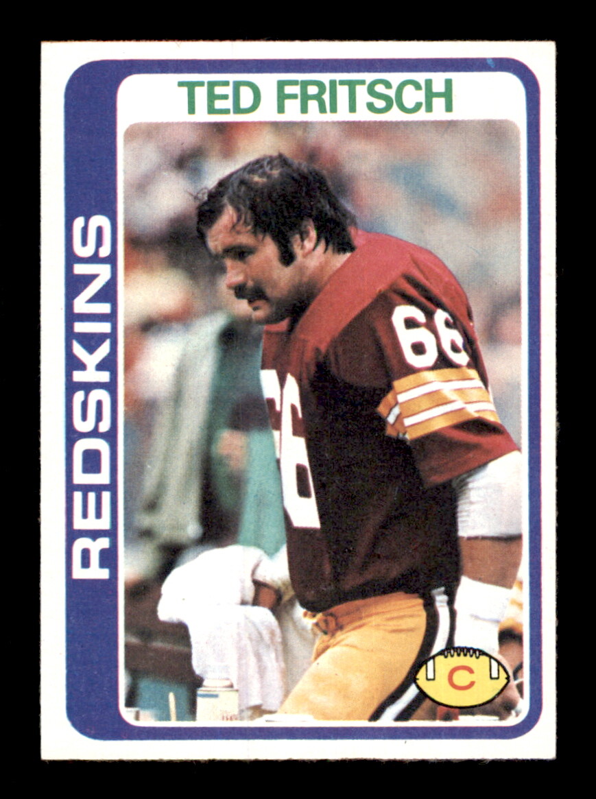 1978 Topps #357 Ted Fritsch Jr. - Crease Free | eBay