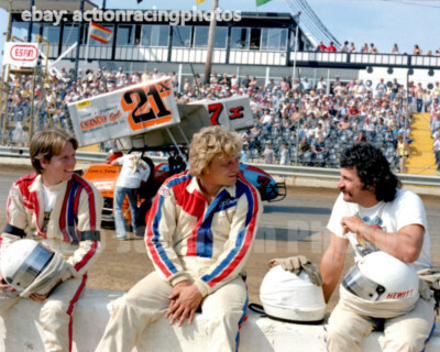1982 8x10 print Jack Hewitt, Steve Kinser and Jac Haudenschild | eBay
