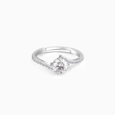 Cubic Zirconia 925 Sterling Silver Beautiful Ring For Women Fine ...