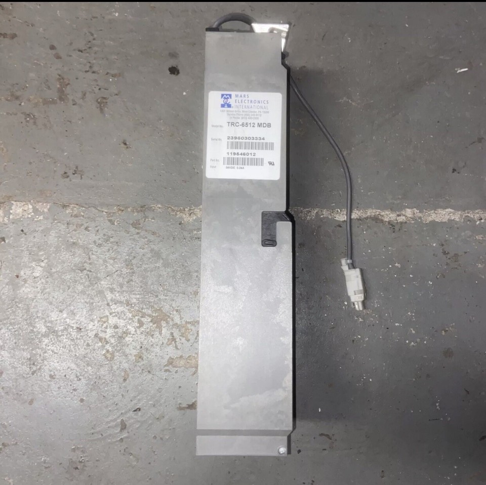 MARS MEI TRC6512 MDB Coin Mech Acceptor Changer 3 Tube Coinco 9302gx ...