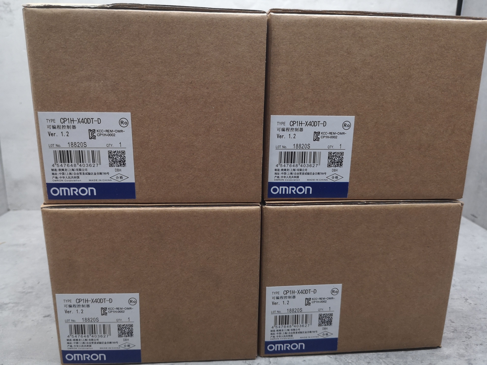 Omron PLC CP1H-X40DT-D CP1HX40DTD New In Box Fast Ship | eBay
