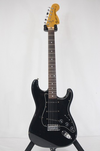 Fender Japan ST72-55 Stratocaster Black Made in Japan 1983-1984 SQ ...