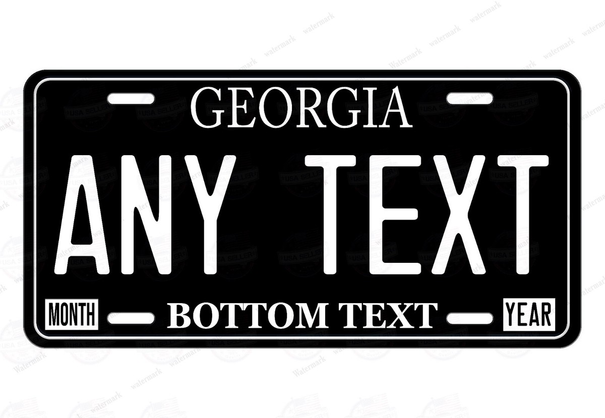 Georgia License Plates Special Thank A Lineman' License Plate Now