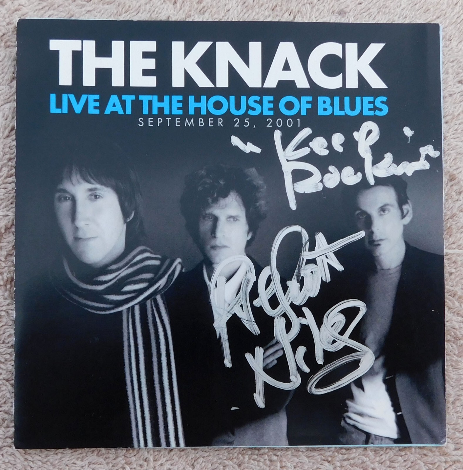 The Knack Live At The House Of Blues (CD, 2022) SIGNED insert Prescott ...
