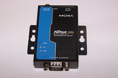 MOXA NPort 5150A Serial Device Server Rev 1.0 888063698392 | eBay