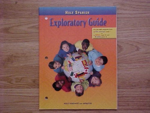 EXPLORATORY GUIDE VEN CONMIGO! SPANISH 99 MS (ENGLISH AND By Holt ...