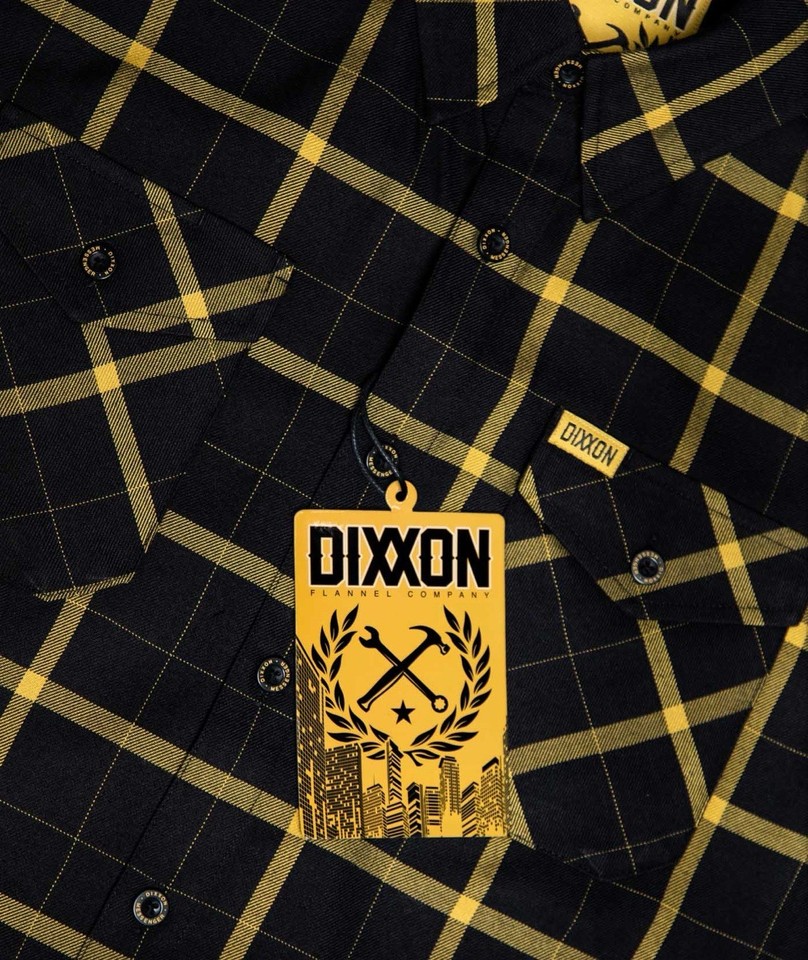 New DIXXON The Messenger Flannel Mens Medium BNwTag SOLD OUT hipster ...