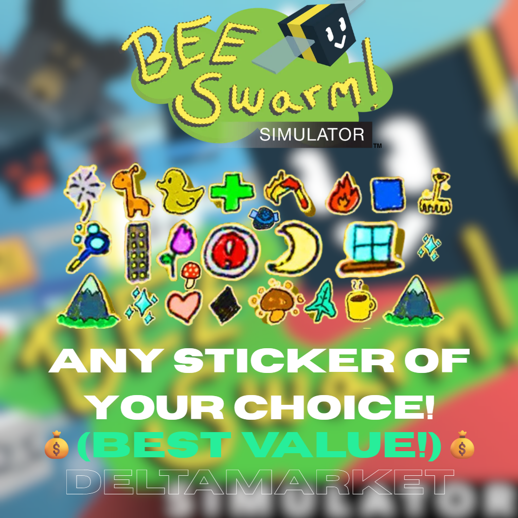 Bee Swarm Simulator BSS | Roblox | ALL STICKERS SHOP | ⚡FAST DELIVERY⚡ ...