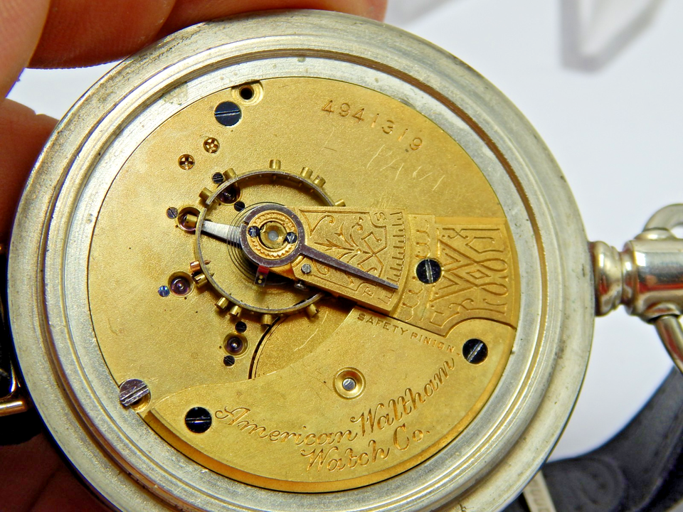 Antique Waltham Pocket watch Grade 3 model 1883 circa 1891 18 size 11J ...