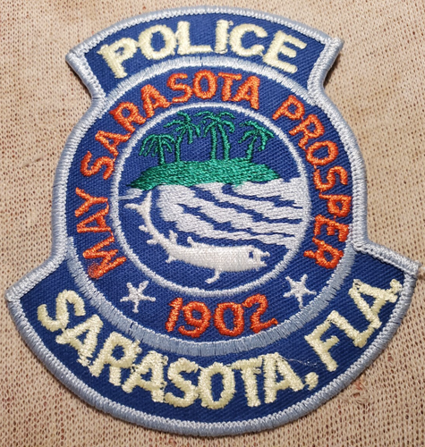 FL Sarasota Florida Police Shoulder Patch | eBay