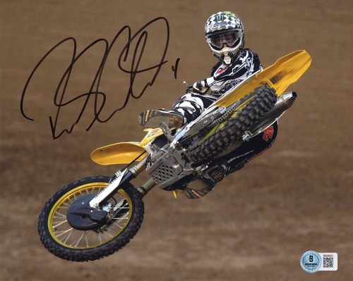 Ricky Carmichael Autographed Signed SUPERCROSS Motocross 8x10 Photo ...