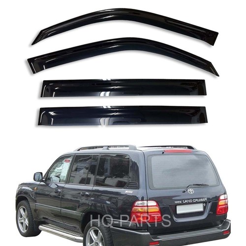 For 98-07 Land Cruiser Smoke Tint Window Visor Wind Rain Guard Vent ...