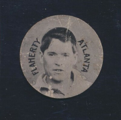 1909-1911 E254 Colgan's Chip Baseball Card PATSY FLAHERTY Atlanta ...