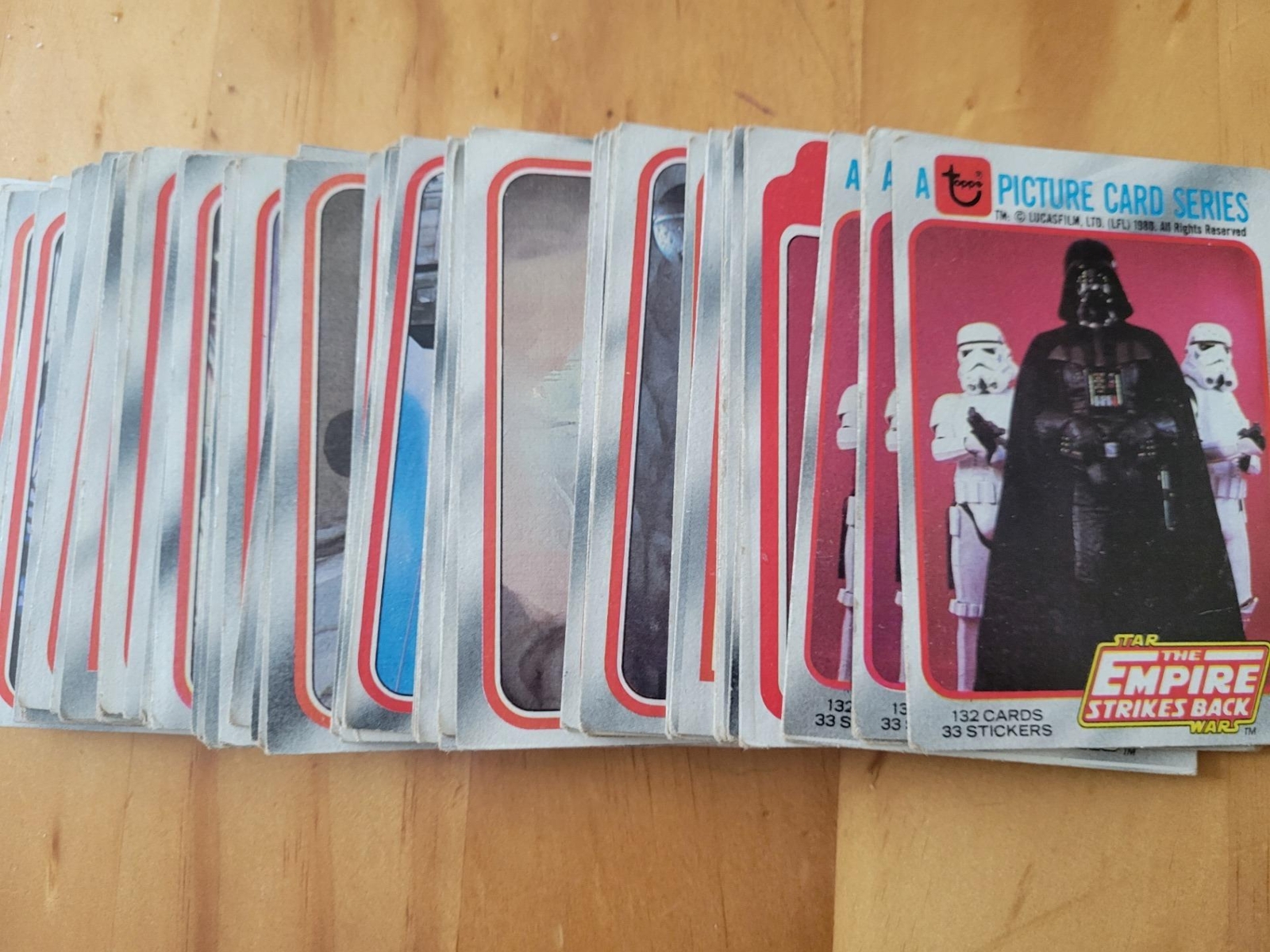 1980 Star Wars Empire Strikes Back #323 ~ Their Last Kiss?~Trading Card ...