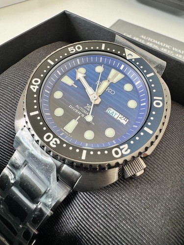 Seiko Prospex Sea Turtle Special Edition Save the Ocean Blue Dial ...