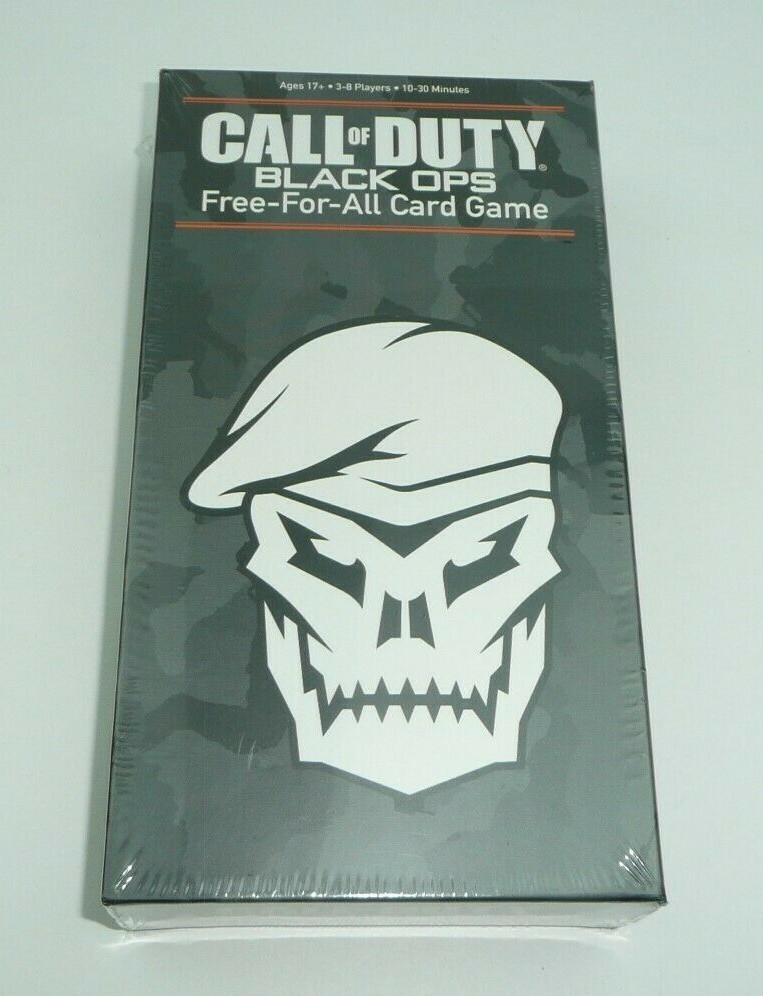 Call of Duty Black Ops Card Game Free For All Video Game Friends Family ...
