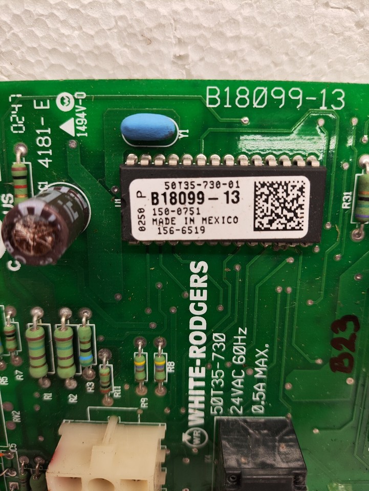 White Rodgers B18099-13 Furnace Control Circuit Board 50T35-730 50T35 ...
