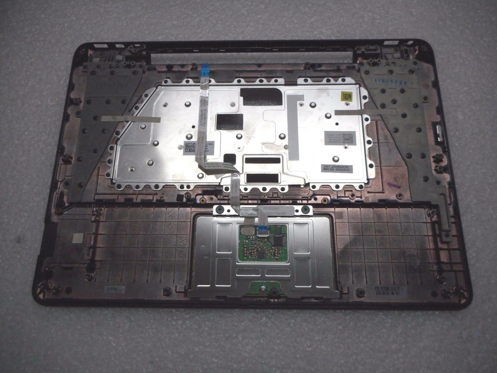 Genuine Latitude 7350 2-in-1 Palmrest Touchpad *XB01* AP16R000300 GVFM7 ...